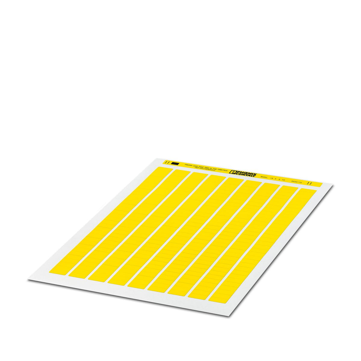 5032170 | Phoenix Contact | Label Sheet, DIN A4 Sheet, Yellow ...