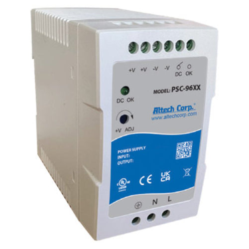 PSC-9612 | Altech | Power Supply, DIN Rail, 96 W, 85-264 VAC Input, 12 ...