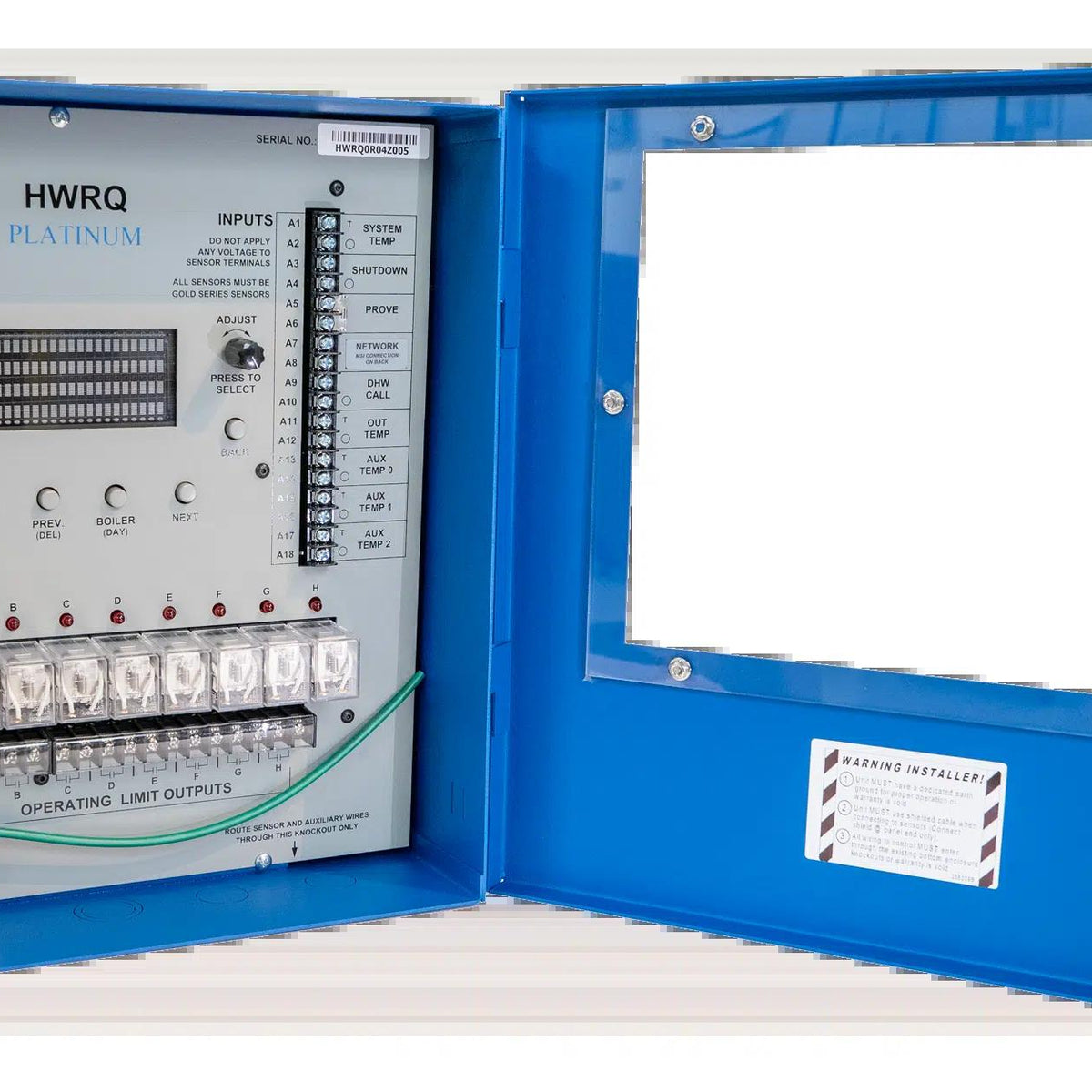 926800-BAC | Heat-Timer | HeatTimer HWRQ Platinum Hydronic Sequencing ...