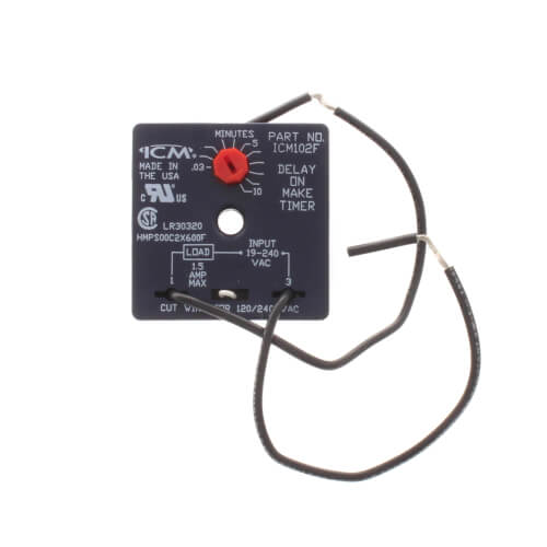 ICM102FB | ICM Controls | Delay on Make Timer, 0.03-10 Minute ...