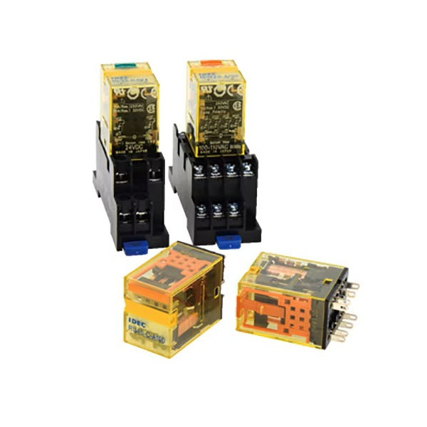 RU4S-D24 | IDEC | RU Series Universal Relay Plug-In 4PDT 6 A 24 VDC ...