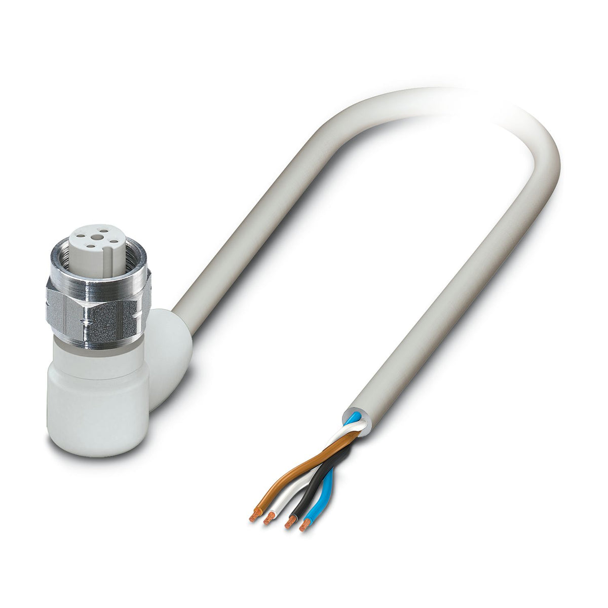 1420972 | Phoenix Contact | Sensor/Actuator Cable, 4-Position, Free ...