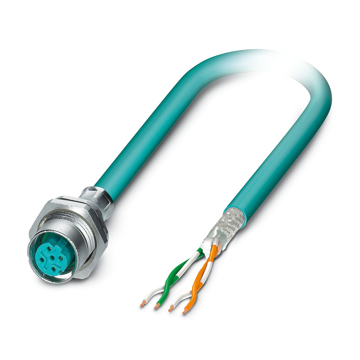 1437711 | Phoenix Contact | Bus System Flush-Type Socket, Ethernet, 4 ...