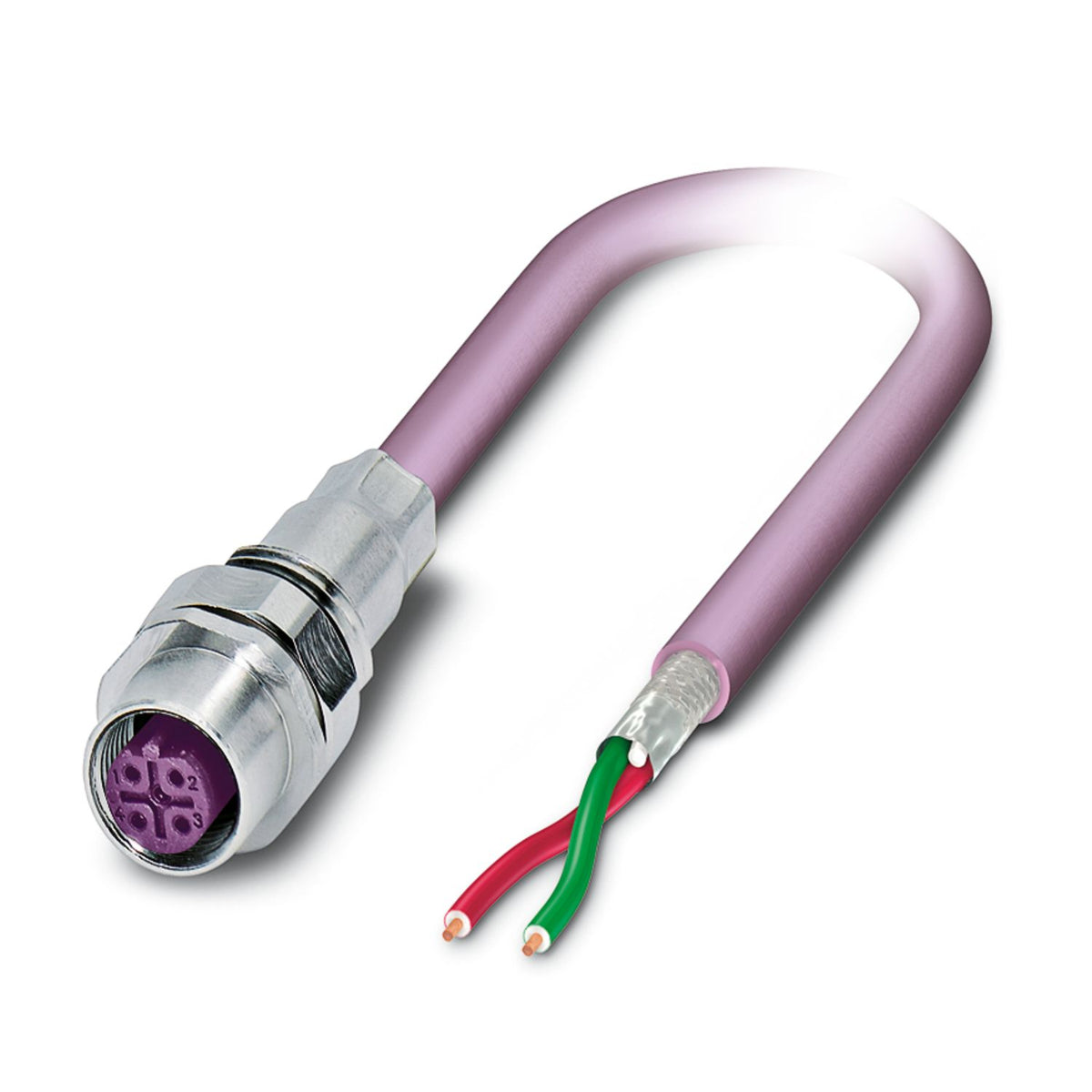 1525607 | Phoenix Contact | Device Connector Front Mounting, 2-Position ...