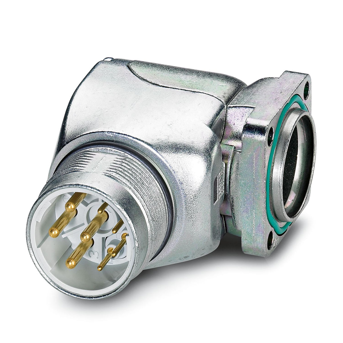 1607036 | Phoenix Contact | Device Connector Front Mounting, Angled ...