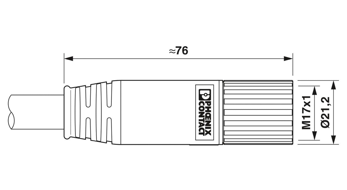 1619304 | Phoenix Contact | Connector in Molded Plastic on both Sides ...
