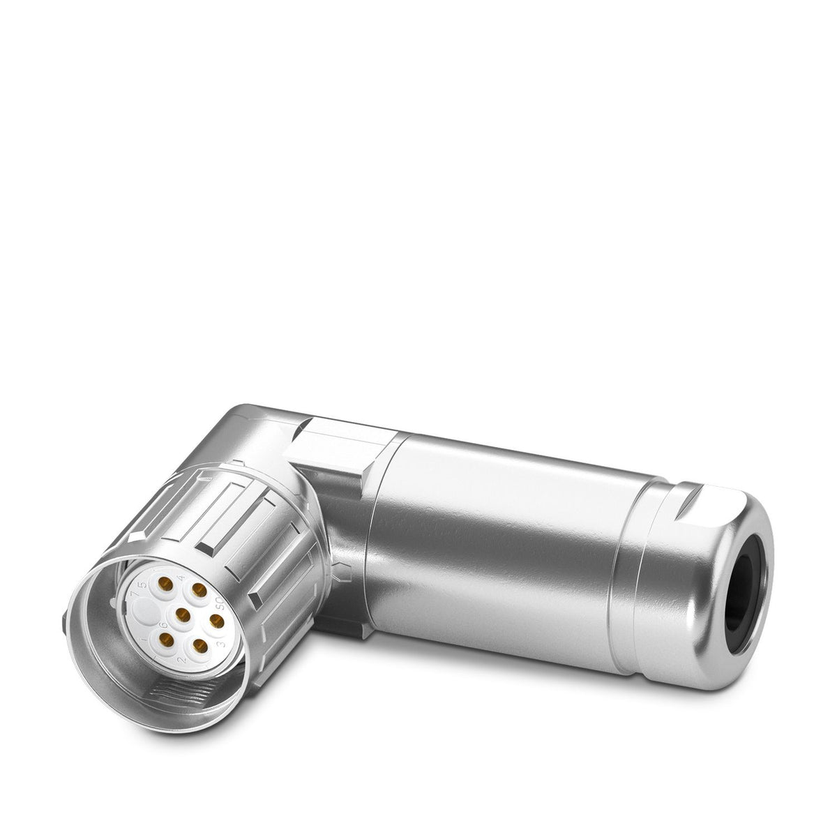 1619446 | Phoenix Contact | M23, Cable Connector, Series: CA, Angled ...