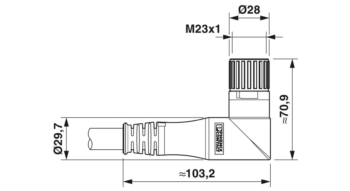 1620424 | Phoenix Contact | Cable Plug in Molded Plastic, Series: KSF ...