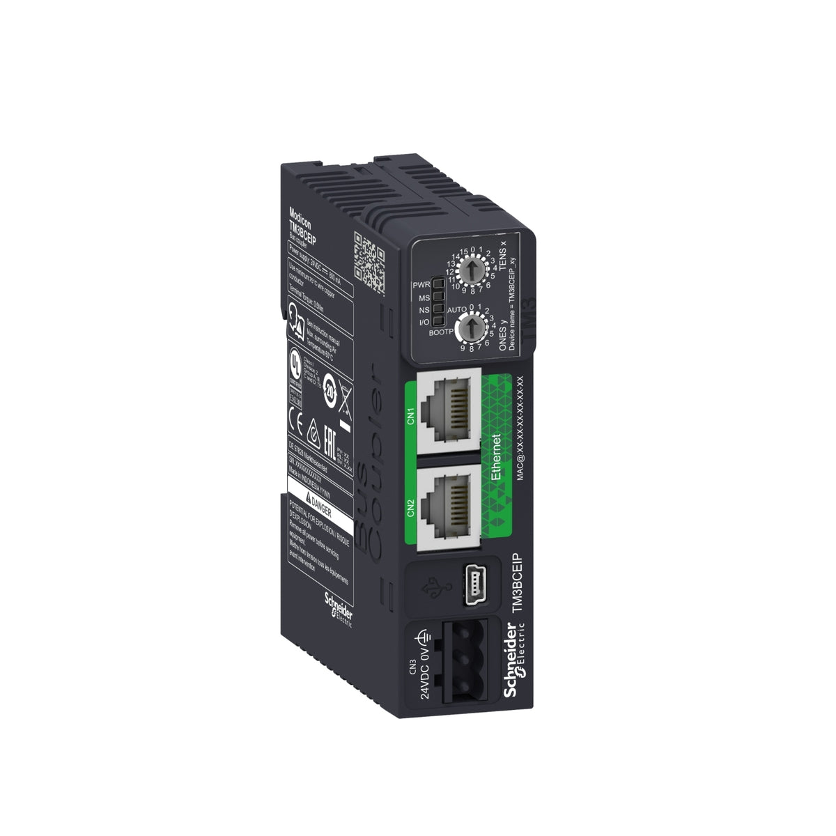 TM3BCEIP | Square D | Â ETHERNETTM3BUSCOUPLERMODULE – Building Controls ...